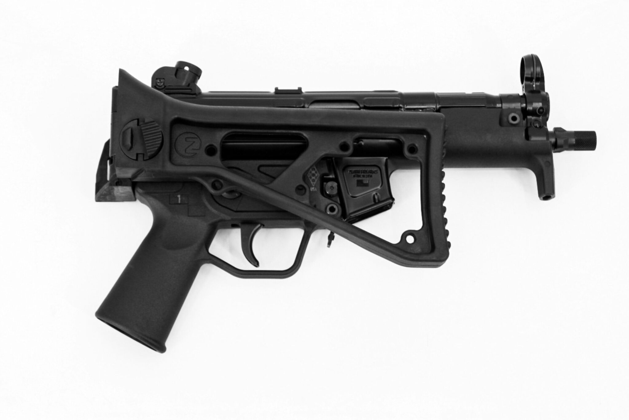 Mp5k Stock | ZF-5P/K/T/ MP5K Folding Stock | Zenith Firearms